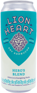 Lion Heart Dry Kombucha | Craft brewed in Portland, Oregon, since 2010