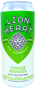 Lion Heart Dry Kombucha | Craft brewed in Portland, Oregon, since 2010